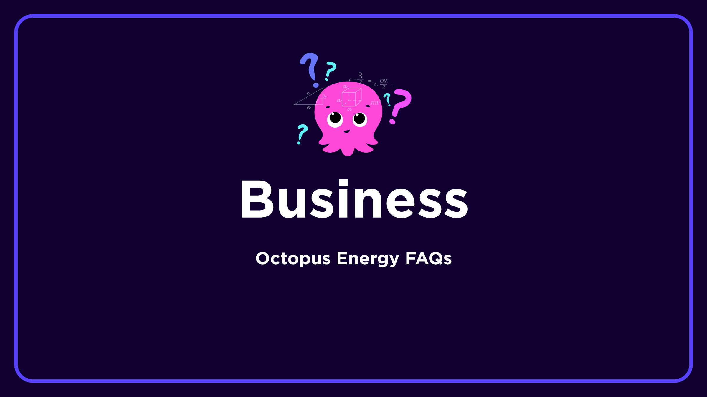 Business | Octopus Energy