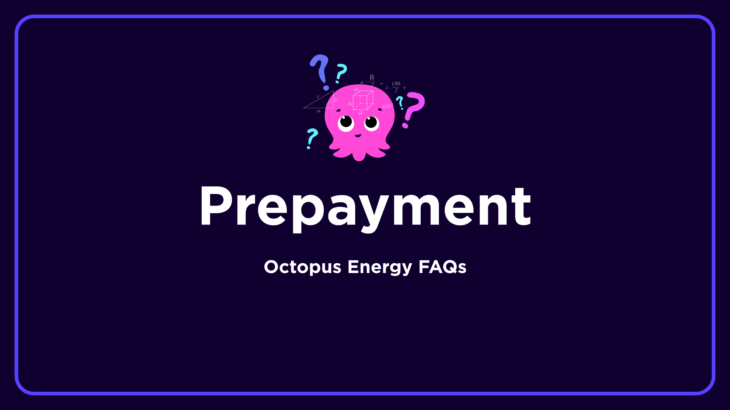 Prepayment | Octopus Energy